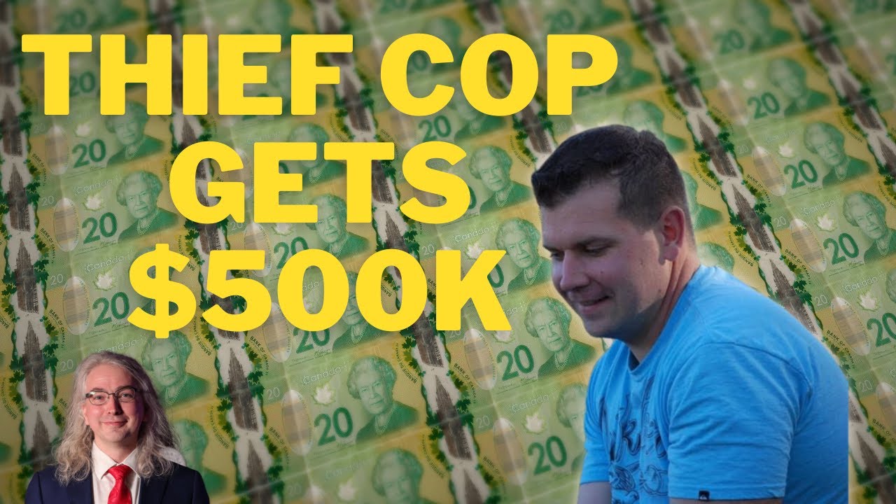 Thief Cop (David Ahlstrom) Gets Paid $500k--And Stay On The Force - YouTube