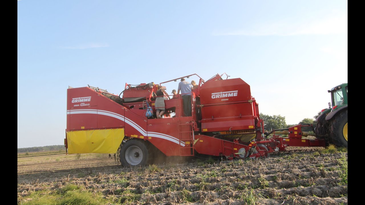 GRIMME SE 150-60 | 2-row Potato Harvester with XXL separator - YouTube