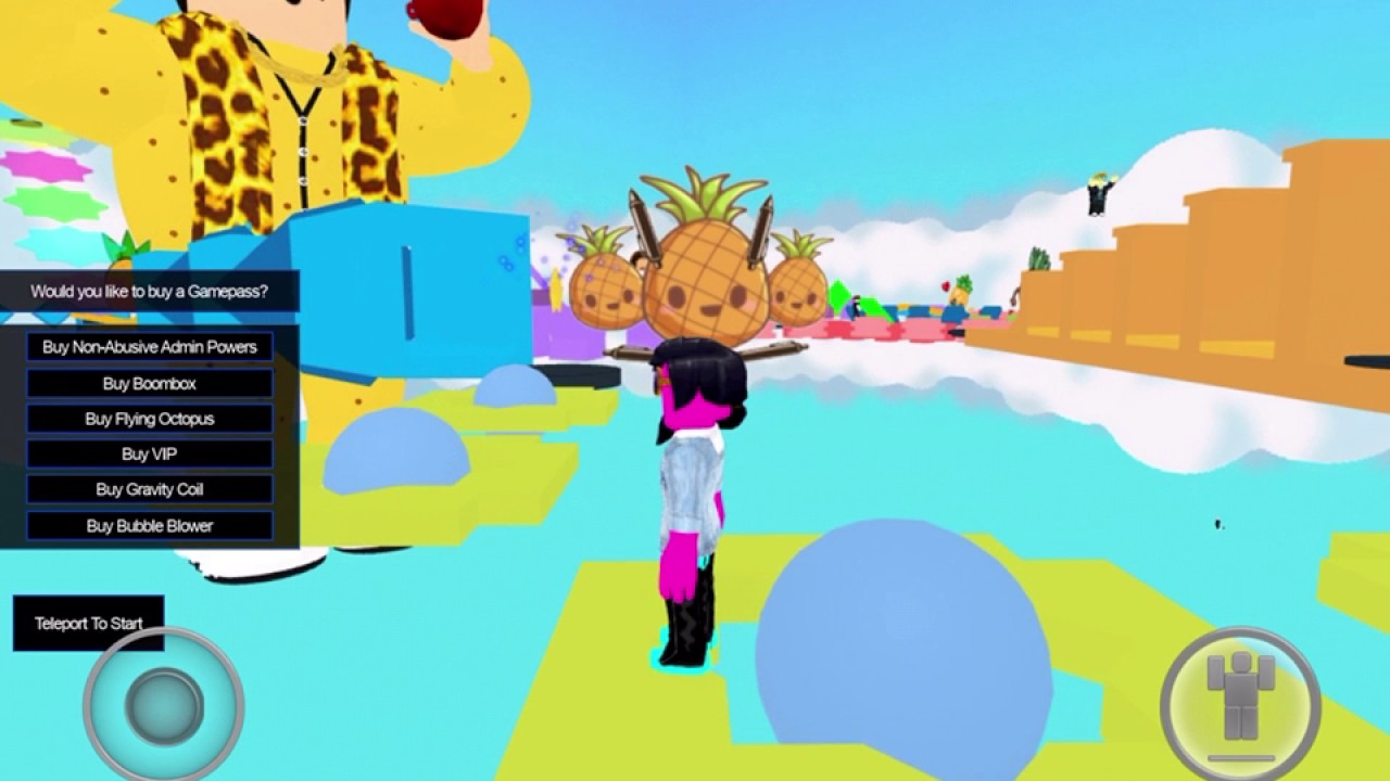 PrincessMacyMacy in Roblox's Pen Pineapple Apple Pen Obby - YouTube