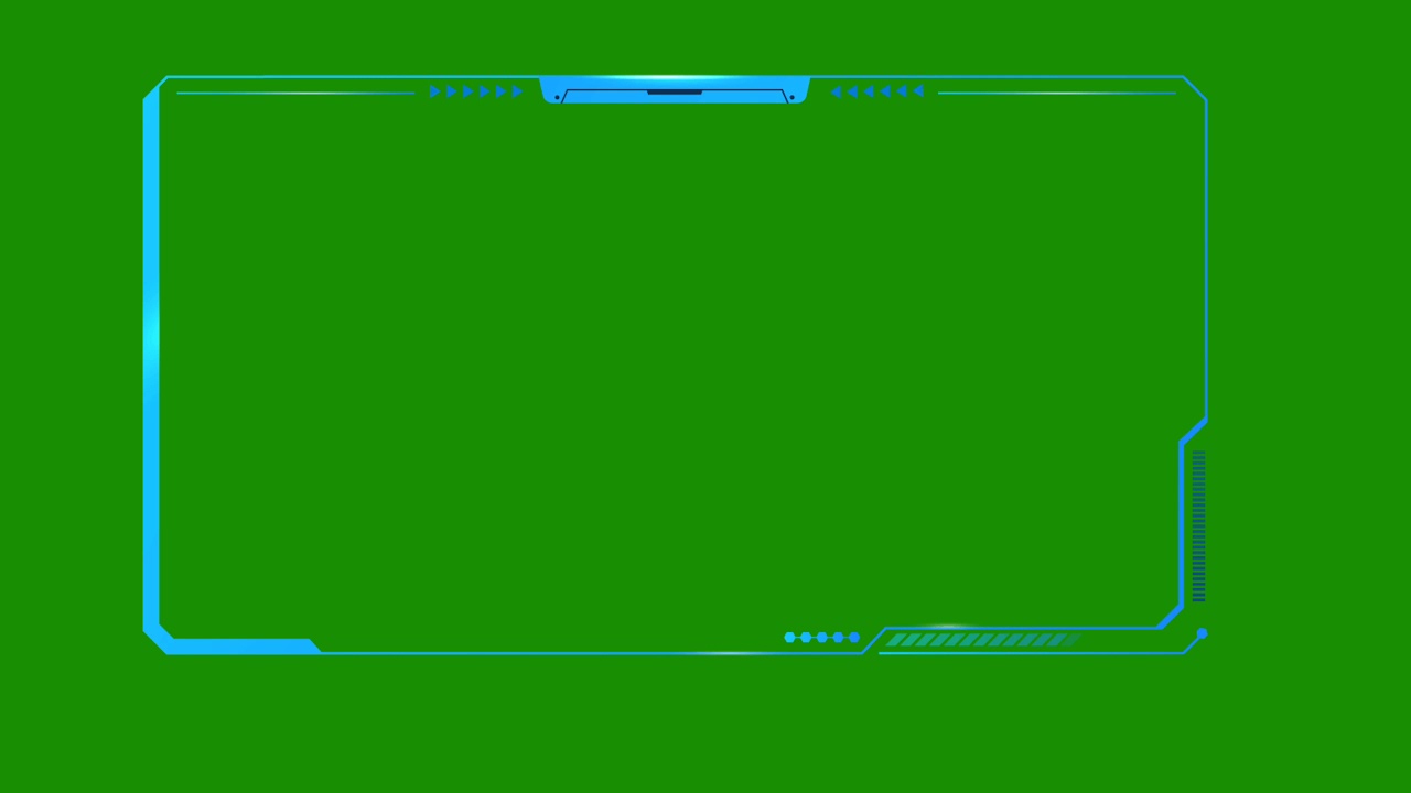 Technology Border Animation Green Screen(FREE TO USE) - YouTube