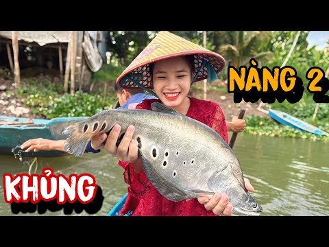 SuBi Thăm Lưới Trúng Cá Khủng | Lộc Cá Lăng 