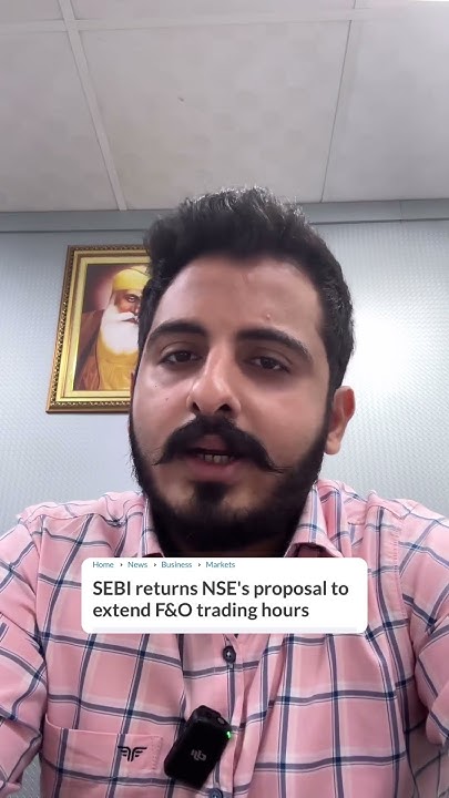 SEBI returns NSE’s proposal to extend F&O trading hours. | #trading # ...