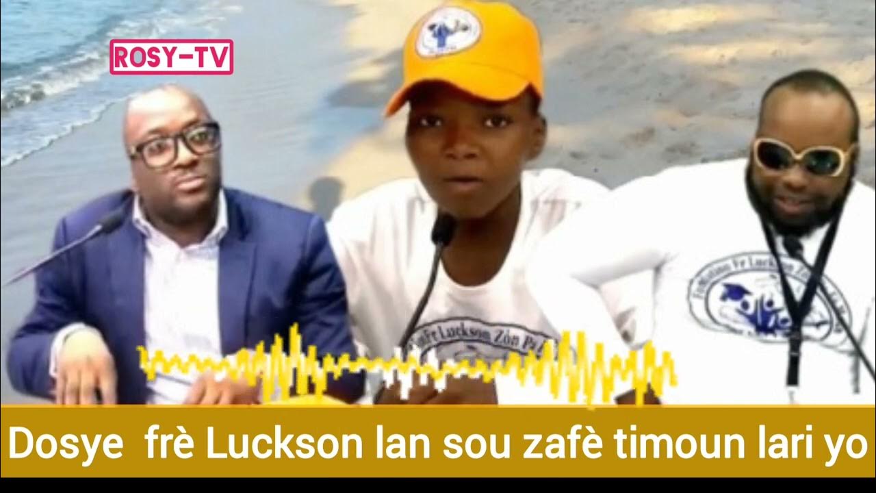 Frè Luckson avèk timoun lari yo - YouTube