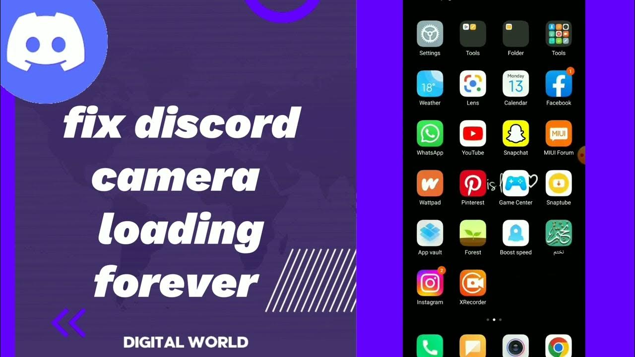How To Fix Camera Loading Forever on Discord app 2025 - YouTube