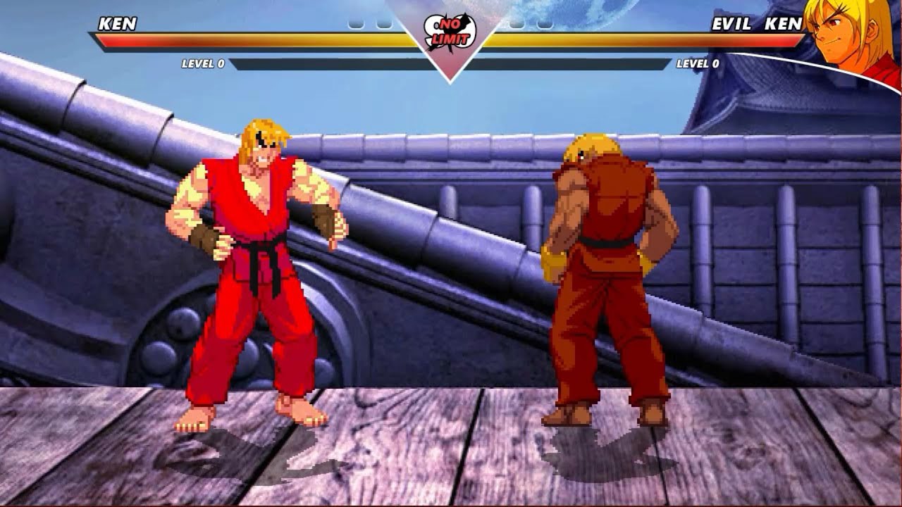 STREET FIGHTER KEN vs EVIL KEN - YouTube