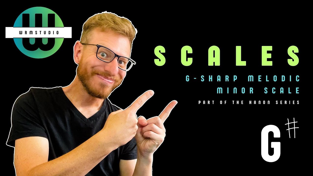 SCALES - G SHARP MELODIC MINOR SCALE - YouTube