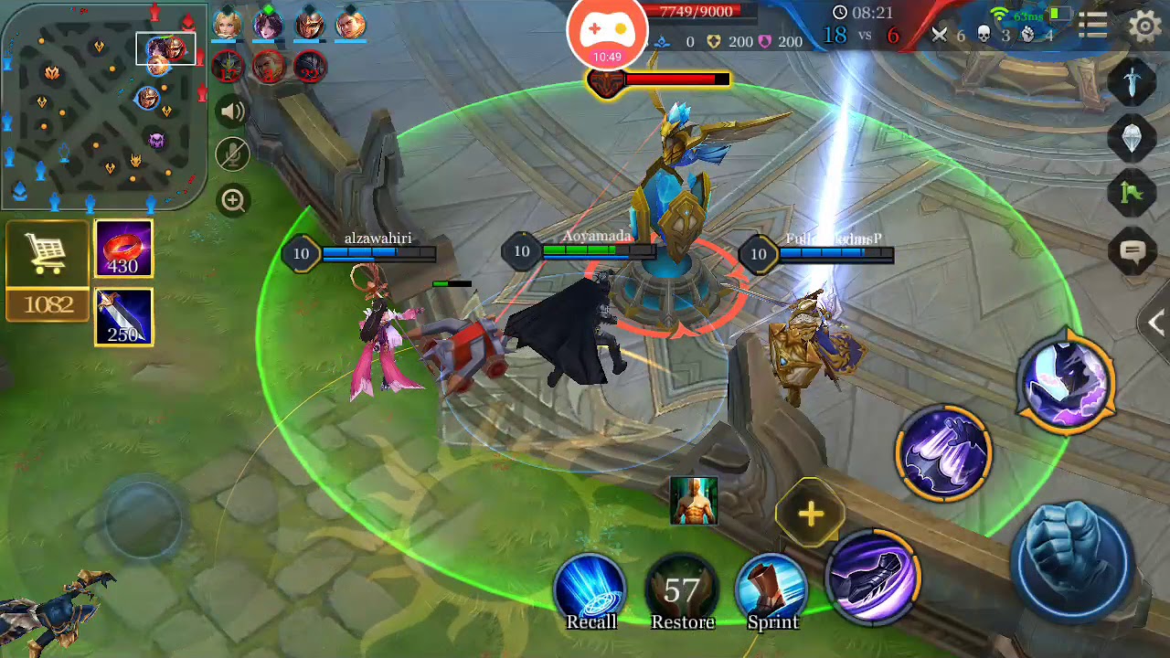 Playing Batman "Noob Player" Arena oF Valor (AoV) - YouTube