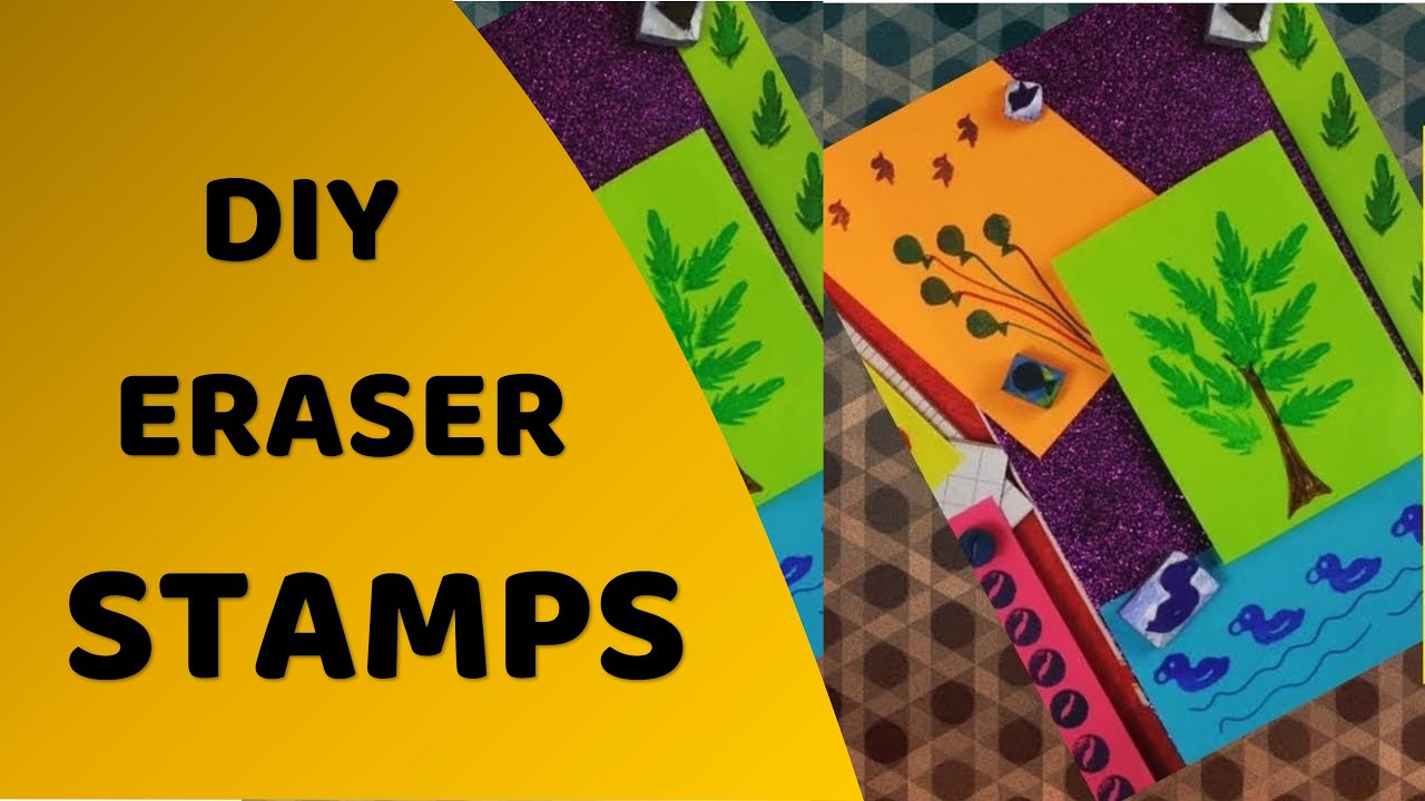 Handmade stamps l Idea to make preschool work easy - YouTube