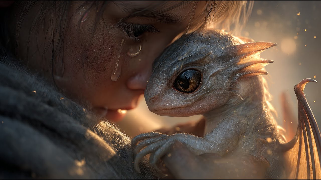 A Human and a Baby Dragon — Separation Brings Tears as the Truth Is ...