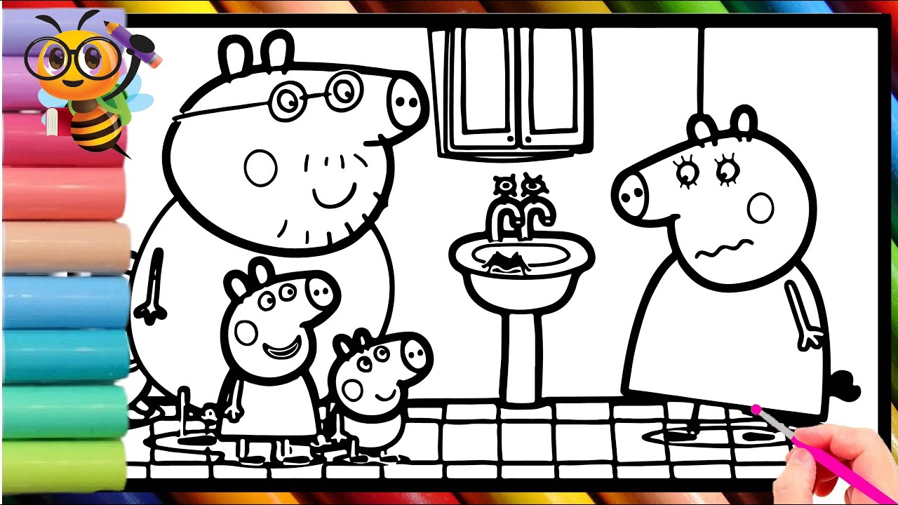 Peppa Pig and Mummy Pig scared from Spider . Peppa Pig Full episodes ...