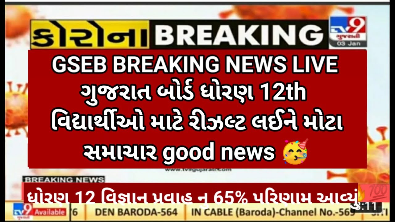 GSEB 12 Result | Std 12 science orginal marksheet distribution | Gseb ...