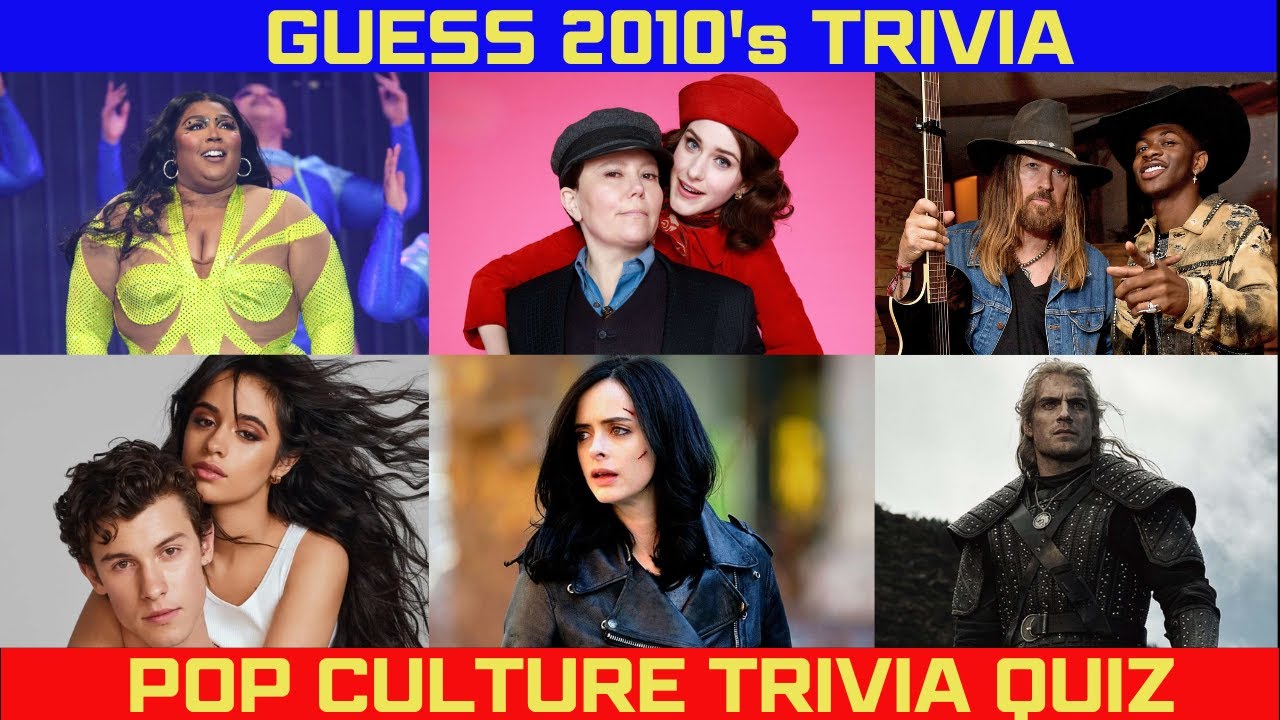 Guess 2010s Pop Culture Trivia (Trivia Quiz #9) - YouTube