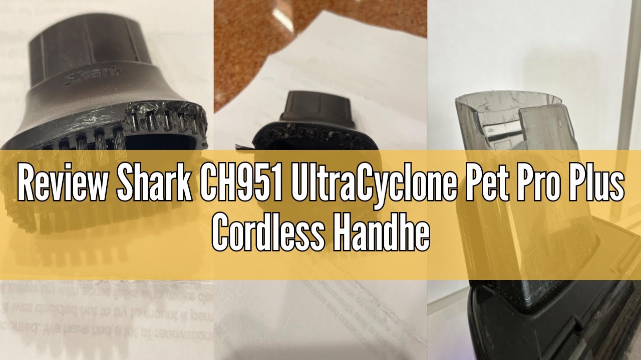 Review Shark CH951 UltraCyclone Pet Pro Plus Cordless Handheld Vacuum ...