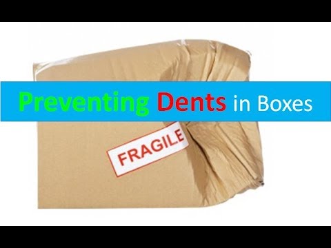 Preventing Dents in Boxes - YouTube