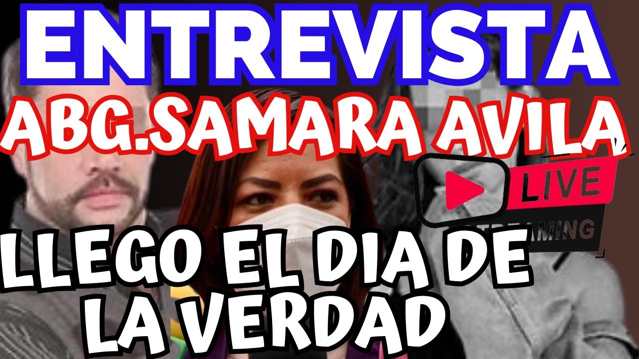 no puede ser con lo que paso en realidad entrevista la abogada samara ...