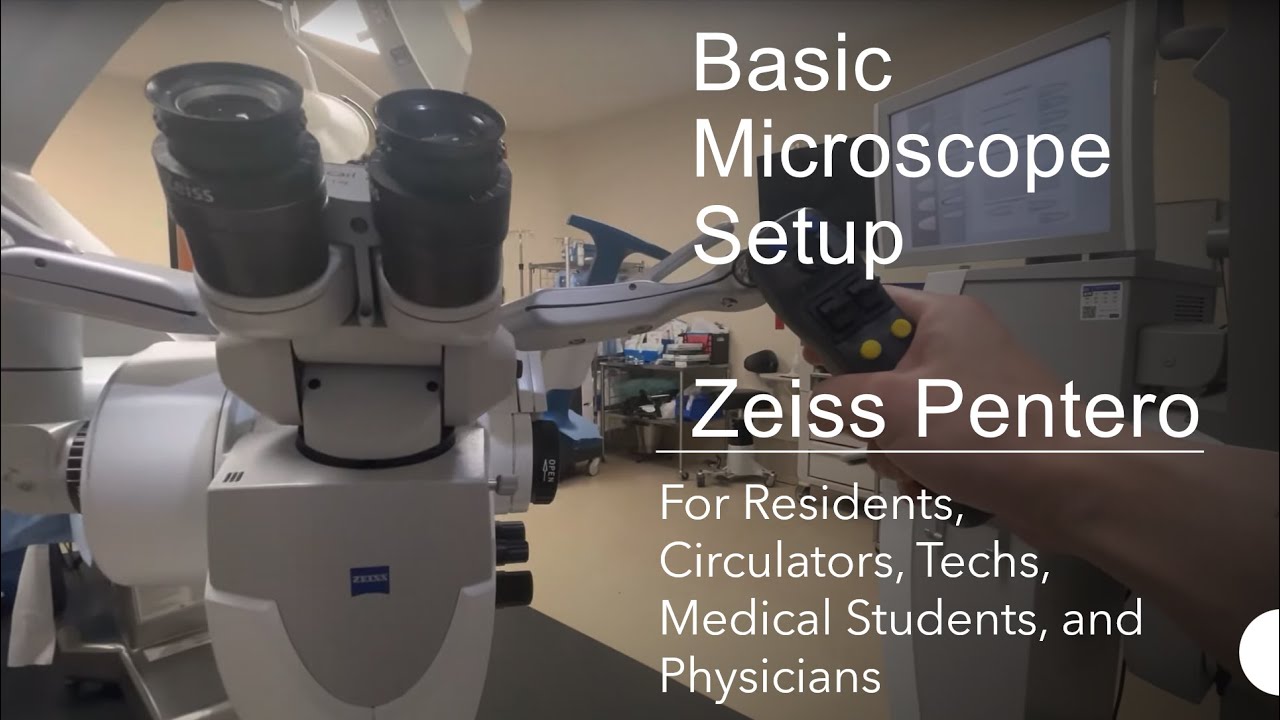 Microscope setup for Otology and Head and Neck cases - YouTube