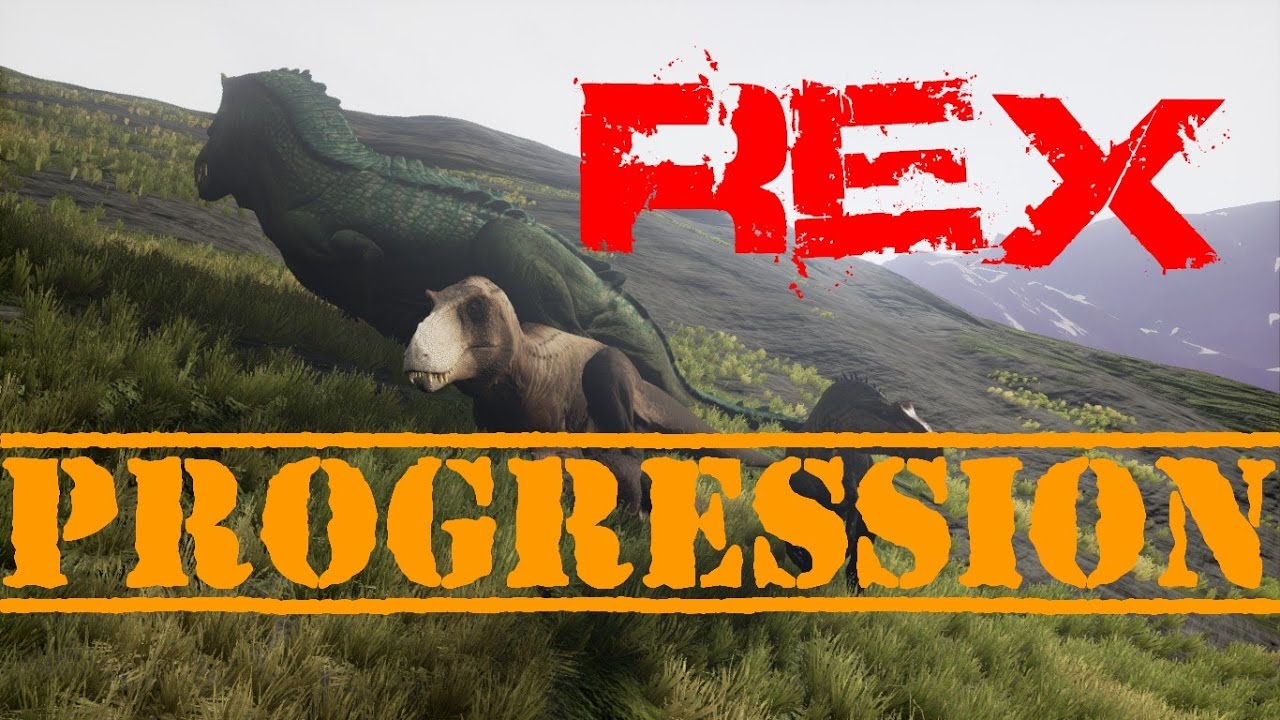 Rex Progression | Fun and Fails | The Isle - YouTube
