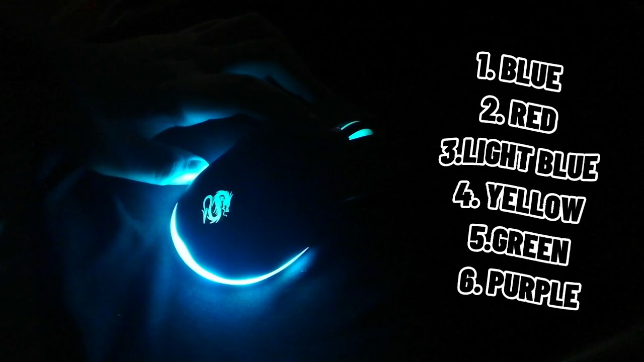 TYLEX RGB MOUSE REVIEW - YouTube