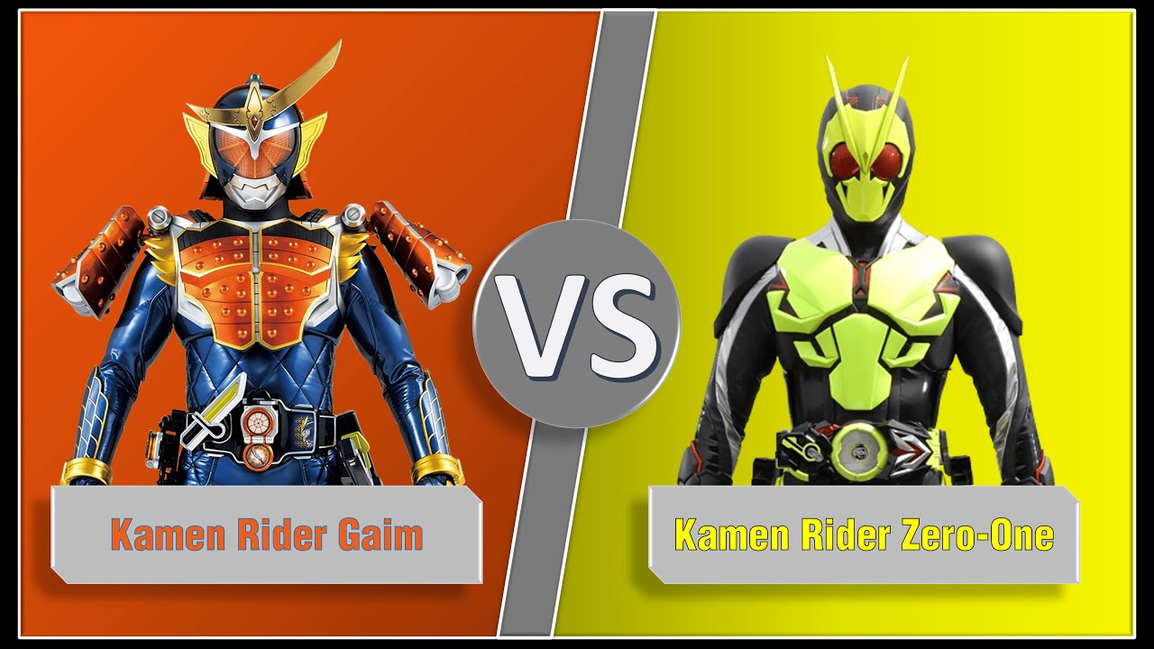 Kamen Rider Versus - GAIM VS ZERO-ONE - YouTube