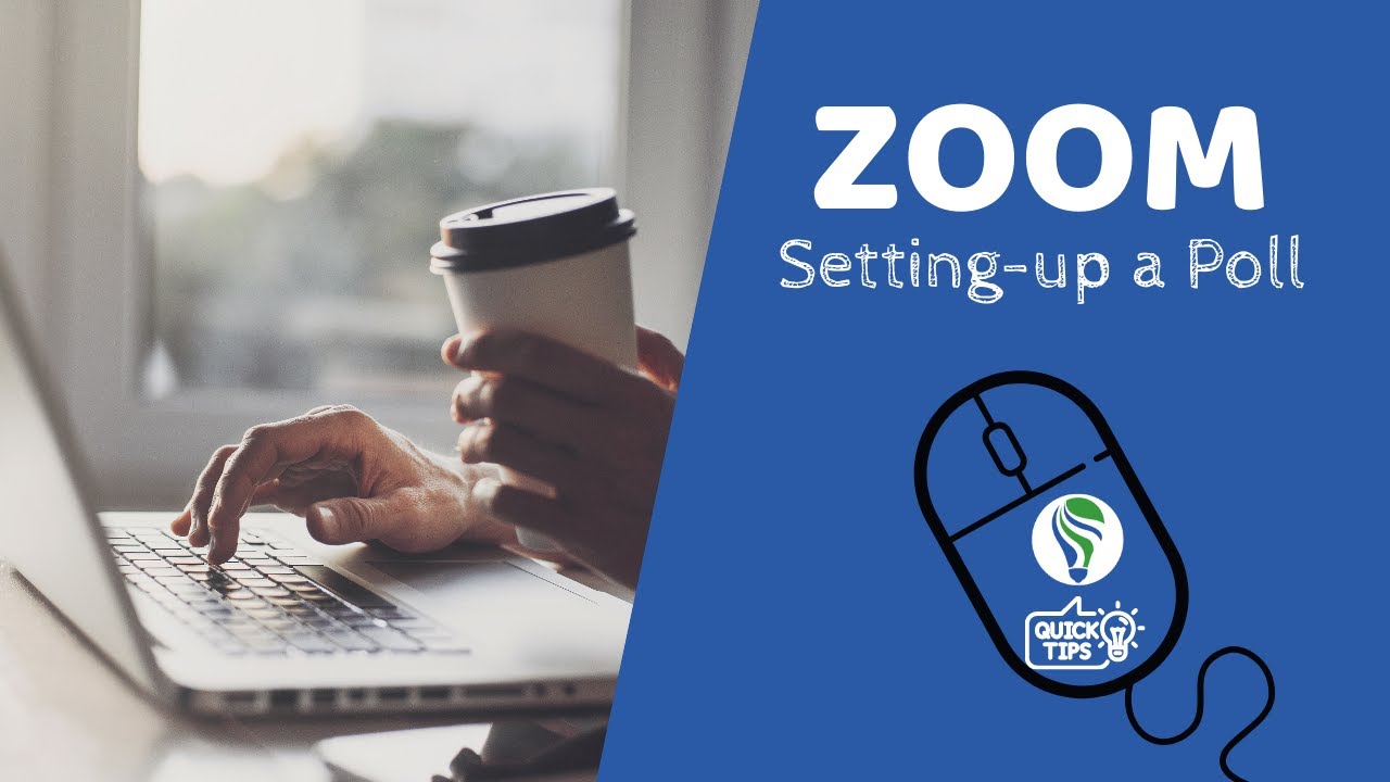 How to set up a poll in ZOOM - YouTube