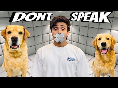 Dont Speak Challenge For 24 Hours | Iphone Tod Diya Mera | Anant Rastogi
