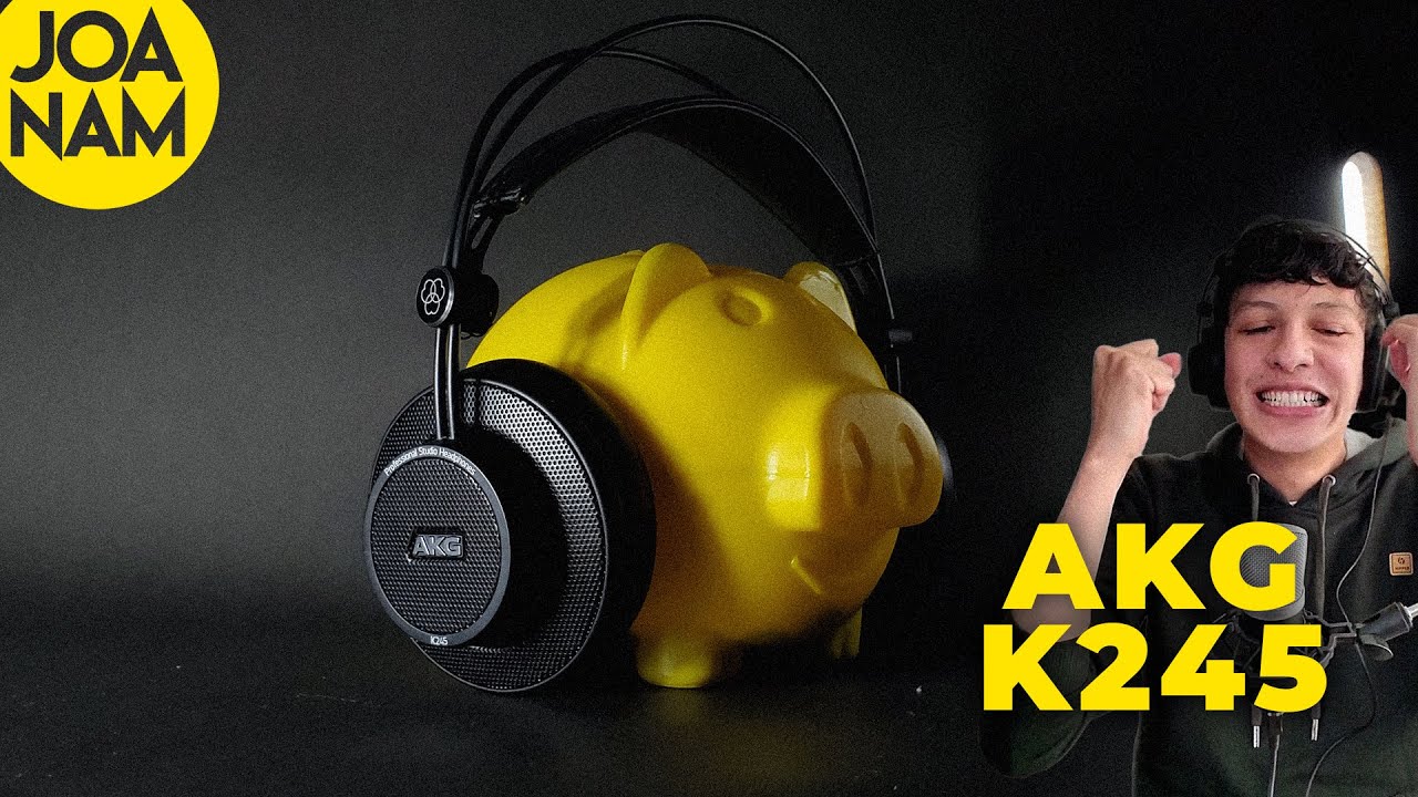 AKG K245 - Mis favoritos para algunas cosas.. Pero... - YouTube