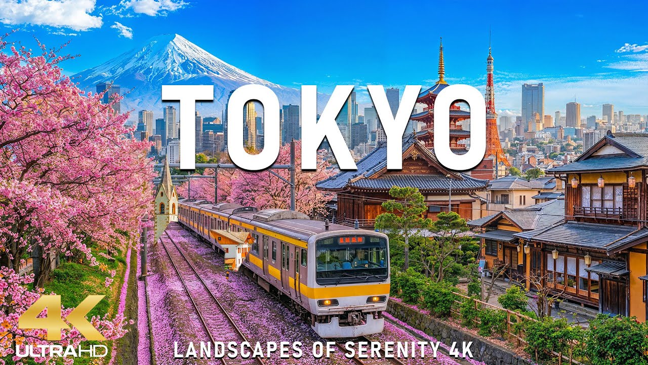 Tokyo, Japan 4K | Cherry Blossoms, Quiet Streets & Modern Japan in ...