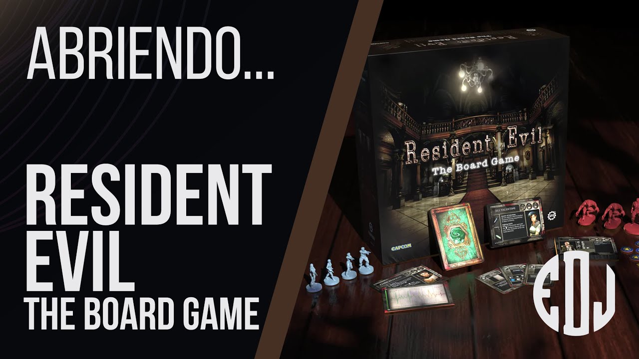 Abriendo Resident Evil The Board Game - Unboxing último Resident Evil ...