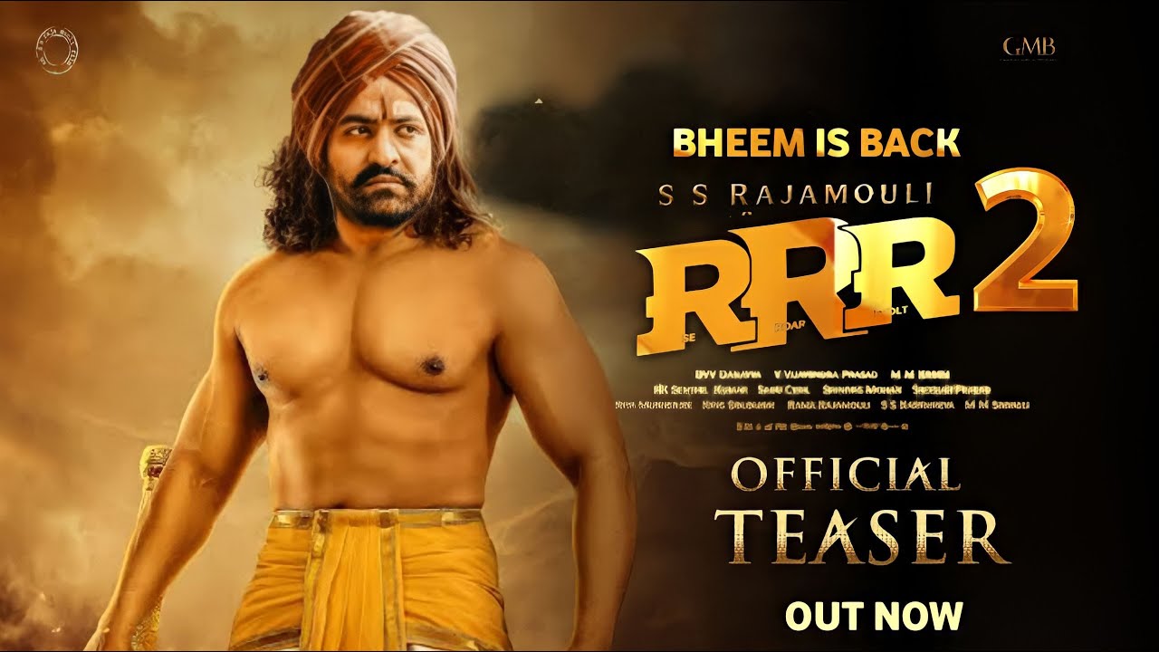 RRR 2 - NTR Intro First Look Teaser | Bheem Is Back Teaser| SS ...