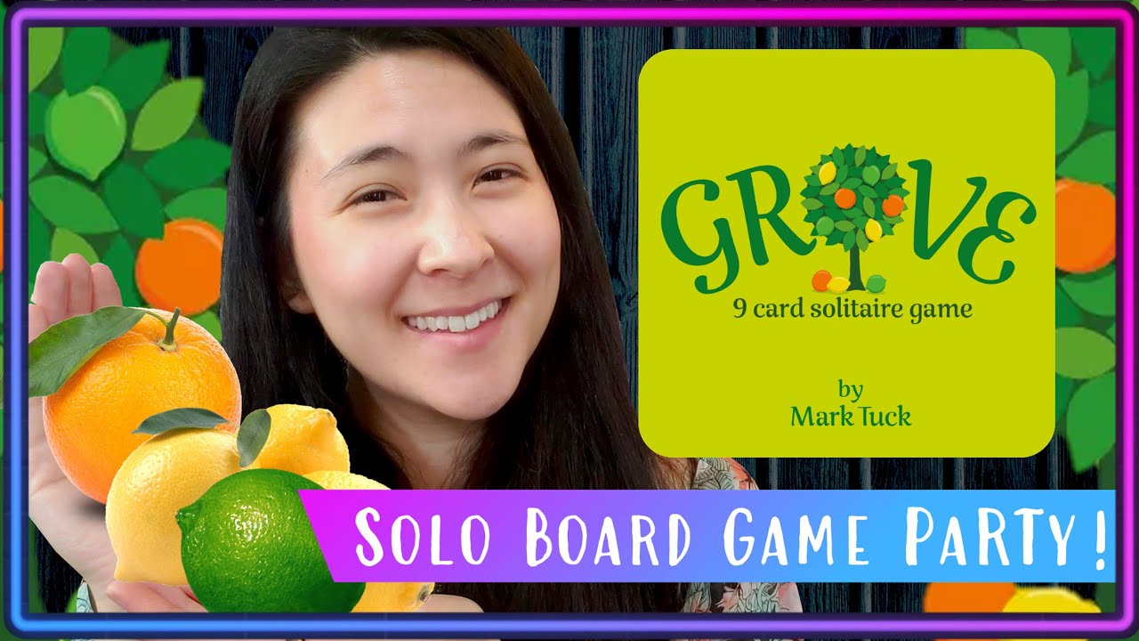 Grove | Solo Board Game PaRTy!!! (Playthrough and Review/ Tutorial, yup ...