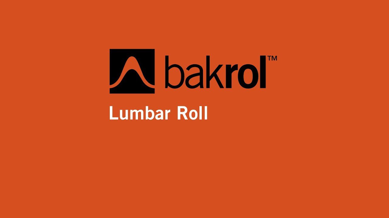Bakrol Advanced Lumbar Rolls - YouTube