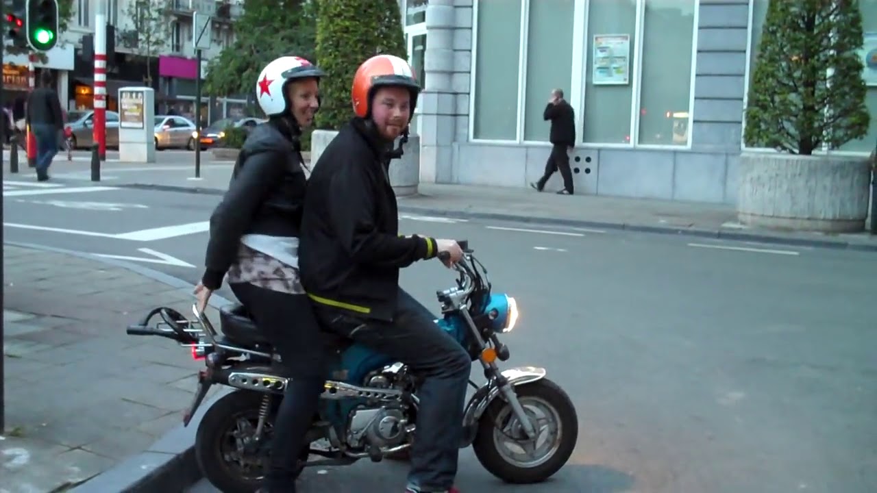 MOTOR IMUT DI PAKE BONCENGAN? KUAT GA?? ( HONDA DAX 50 ) - YouTube