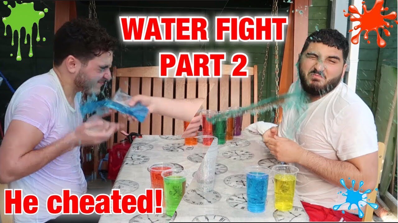 WATER FIGHT CHALLENGE l SU SAVAŞLARI - YouTube