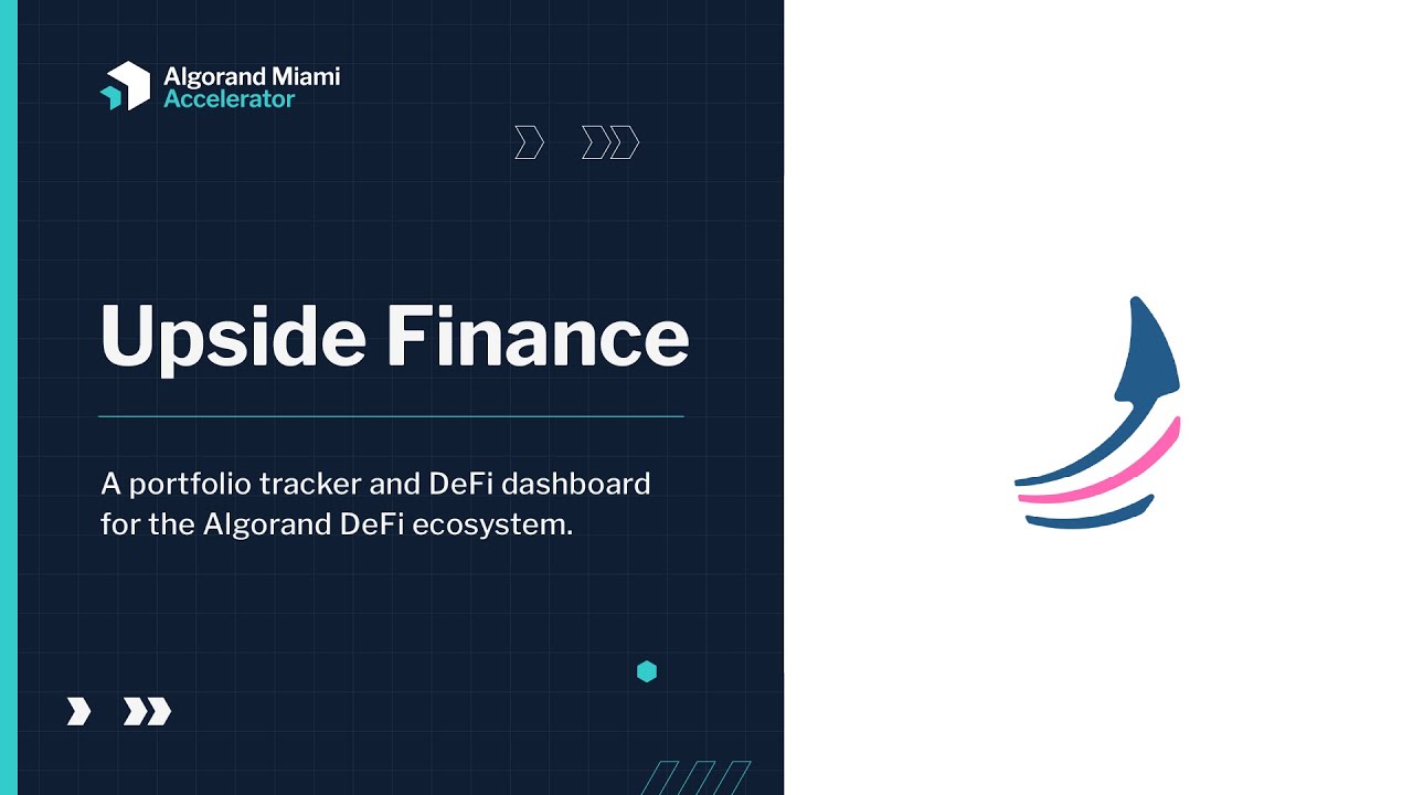 Demo Day '22 | Upside Finance - Algorand Miami Accelerator - YouTube