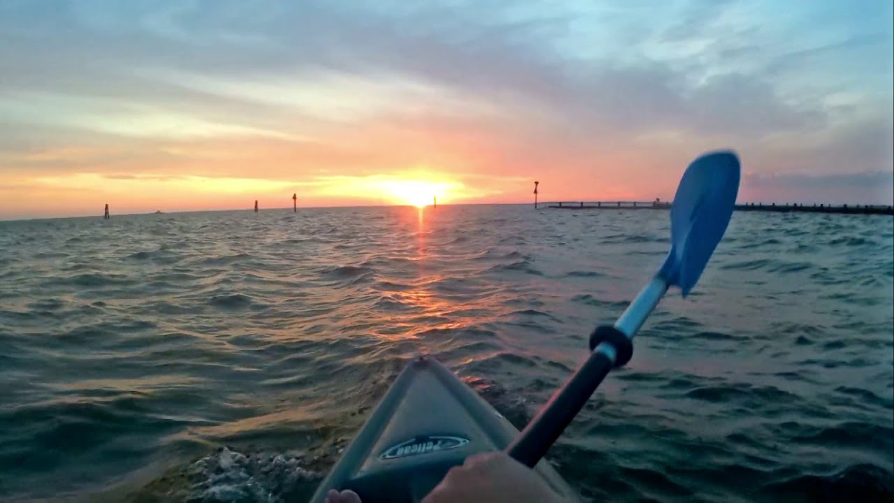 Albermarle Sound Sunset Silliness - YouTube