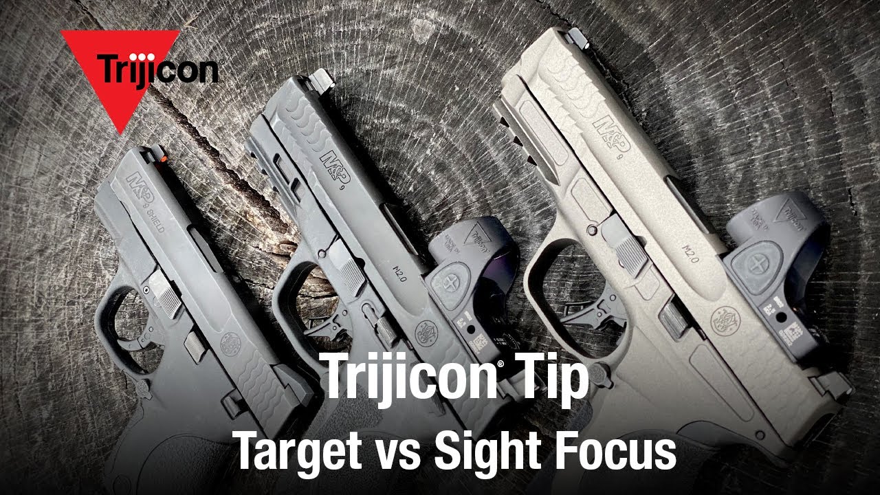 Trijicon Tip - Target vs Sight Focus - YouTube