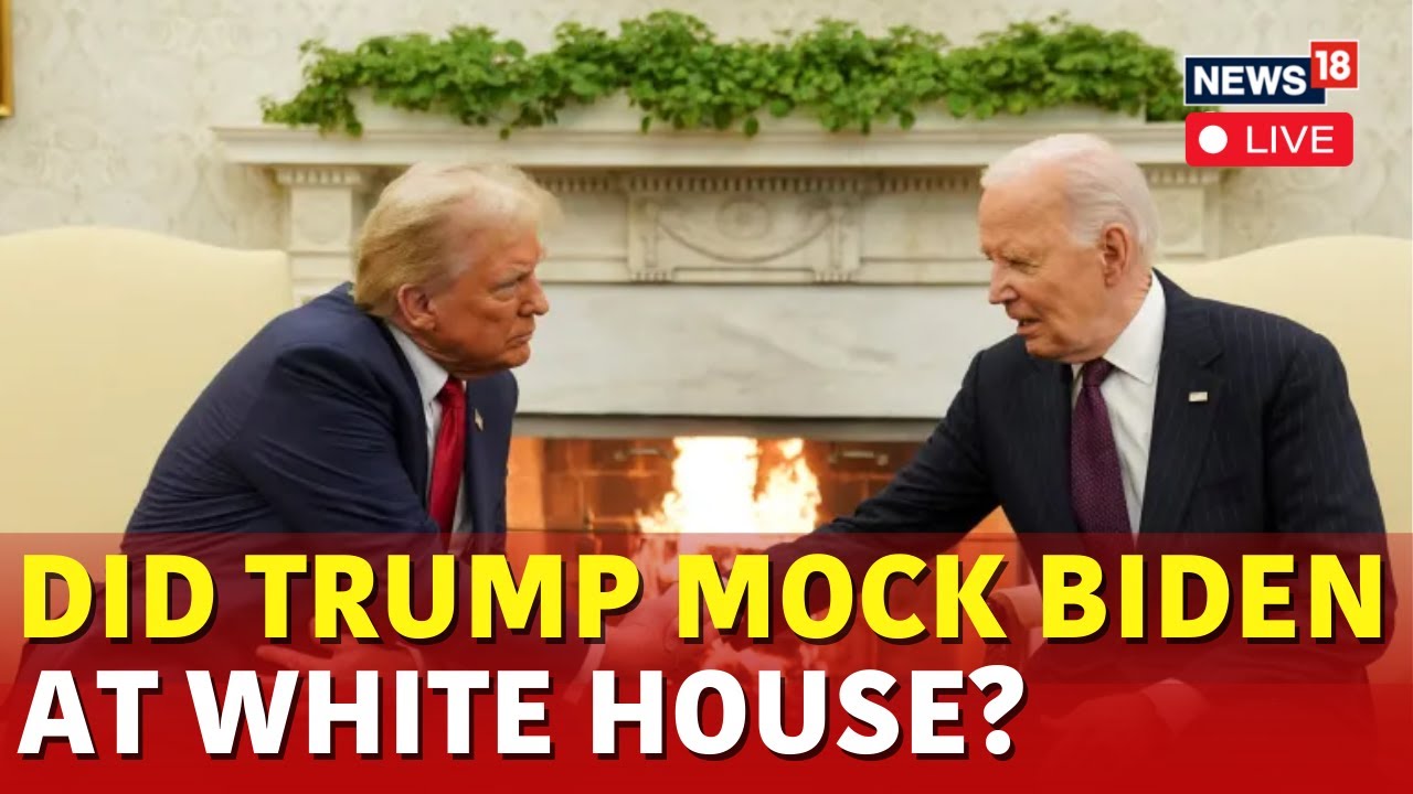 Biden Trump White House Meeting Updates | US Presidential Transition ...