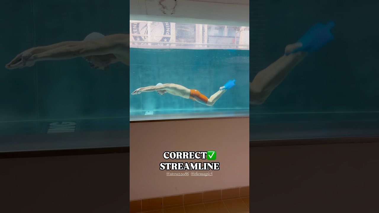 Common mistakes when trying to hold a tight streamline position! 👀 ...