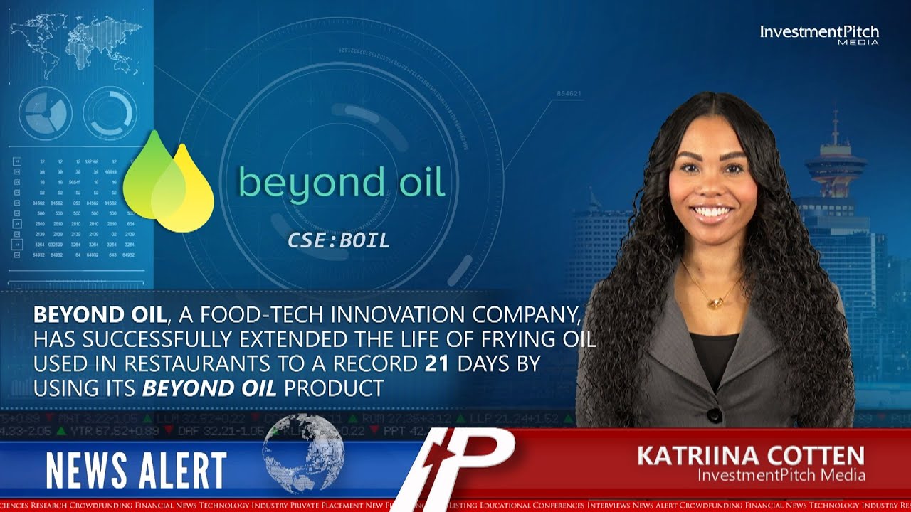Beyond Oil has successfully extended the life of frying oil using the ...