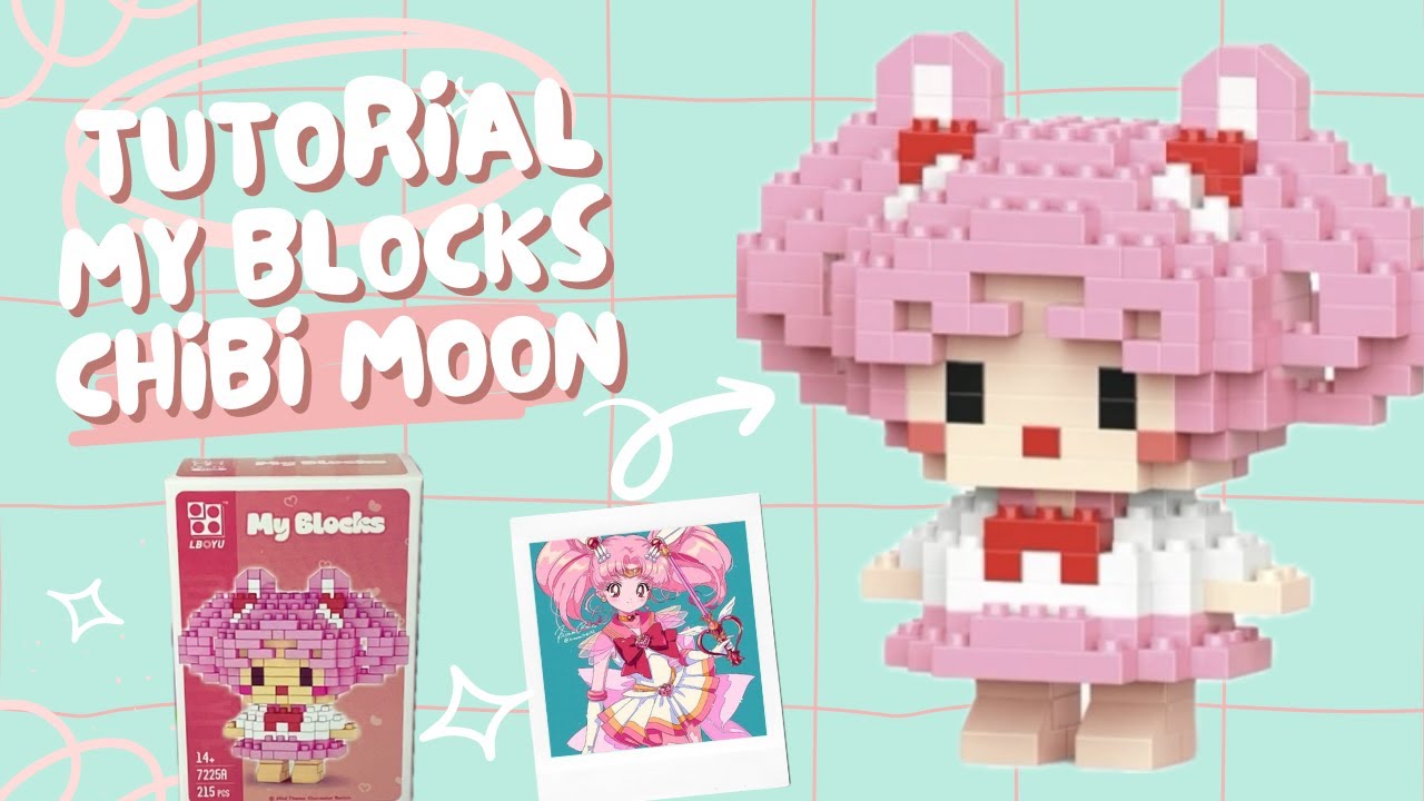 HOW TO BUILD MY BLOCKS CHIBI MOON || CARA MEMBUAT LEGO CHIBI MOON ...