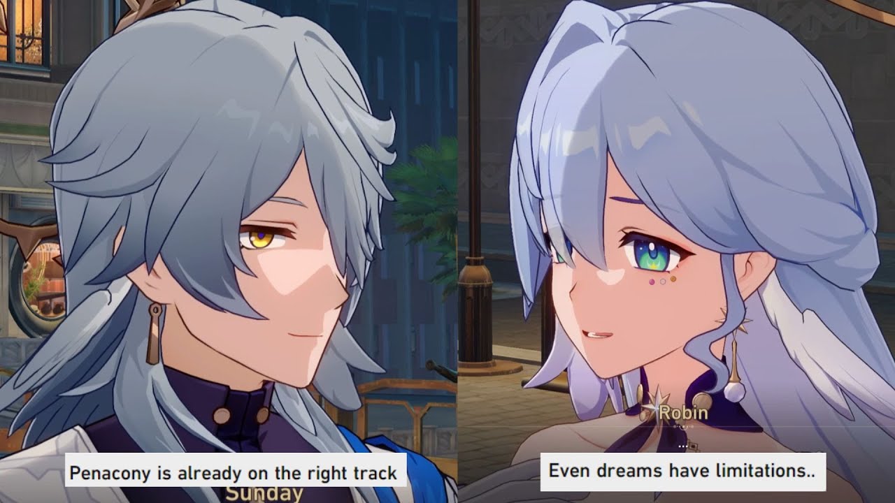 Robin and Sunday shares different View |Honkai Star Rail 2.2 Story ...