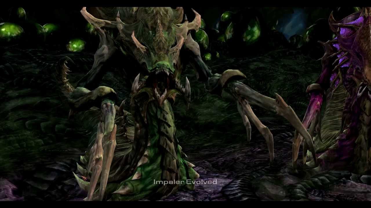 Hydralisk Evolution Mission + Cinematics - StarCraft 2 Heart of the ...