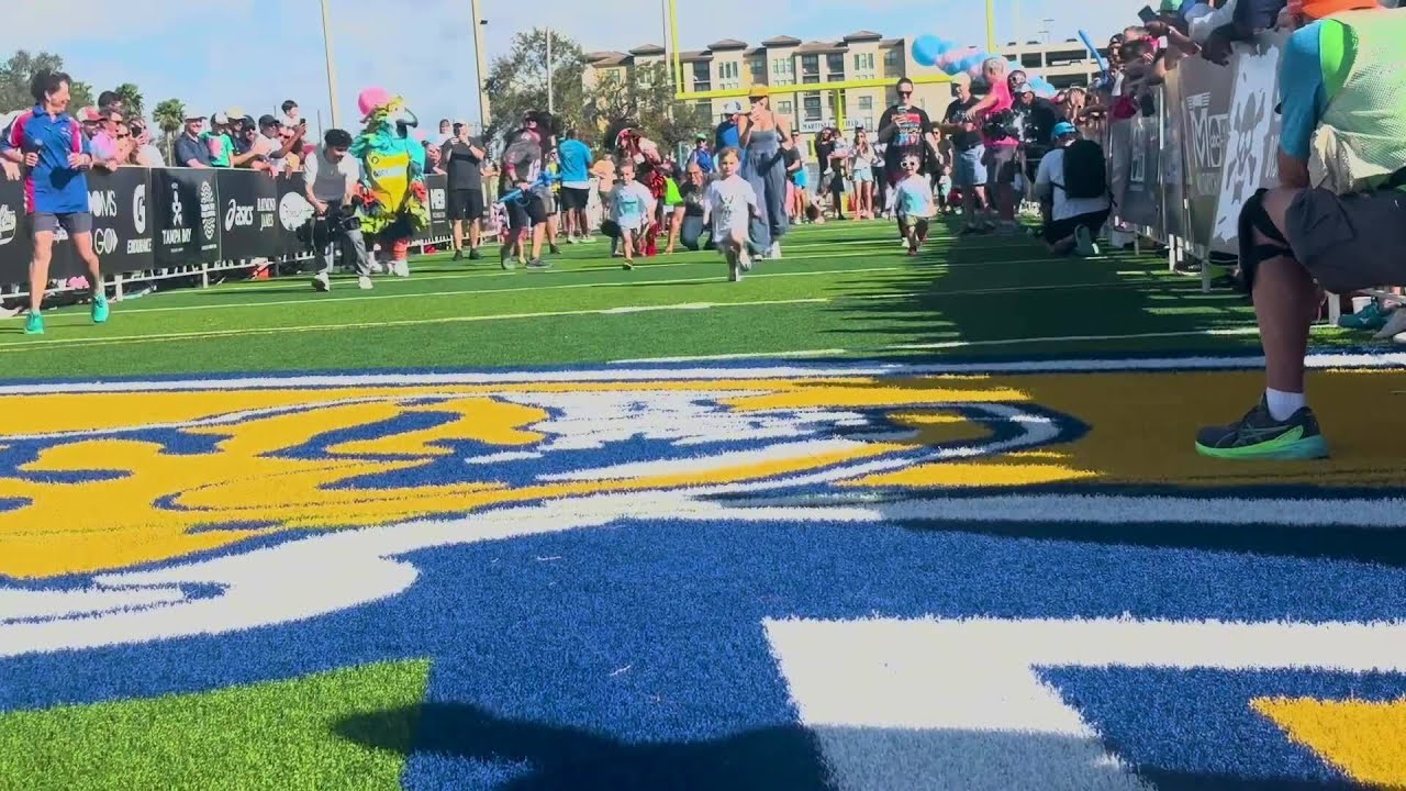 Toddlers to 10-year-olds run towards a healthier lifestyle and to say ...