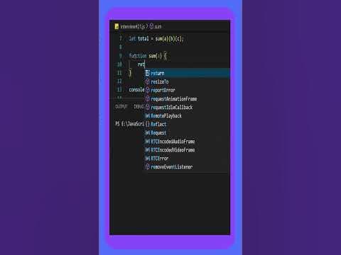 Implement a function sum(a)(b)(c) in JavaScript | JS Interview Questions #21 | #js #shorts # ...