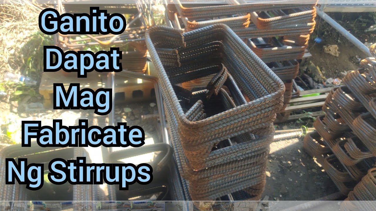 Stirrups Bending Machine Fabrication - YouTube