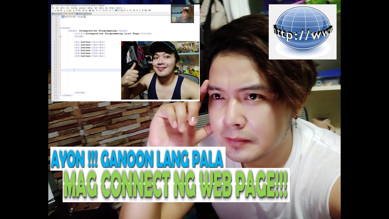 Html Headings And Attributehypertext Markup Languagecreating Website From Scratch Tutorial Youtube