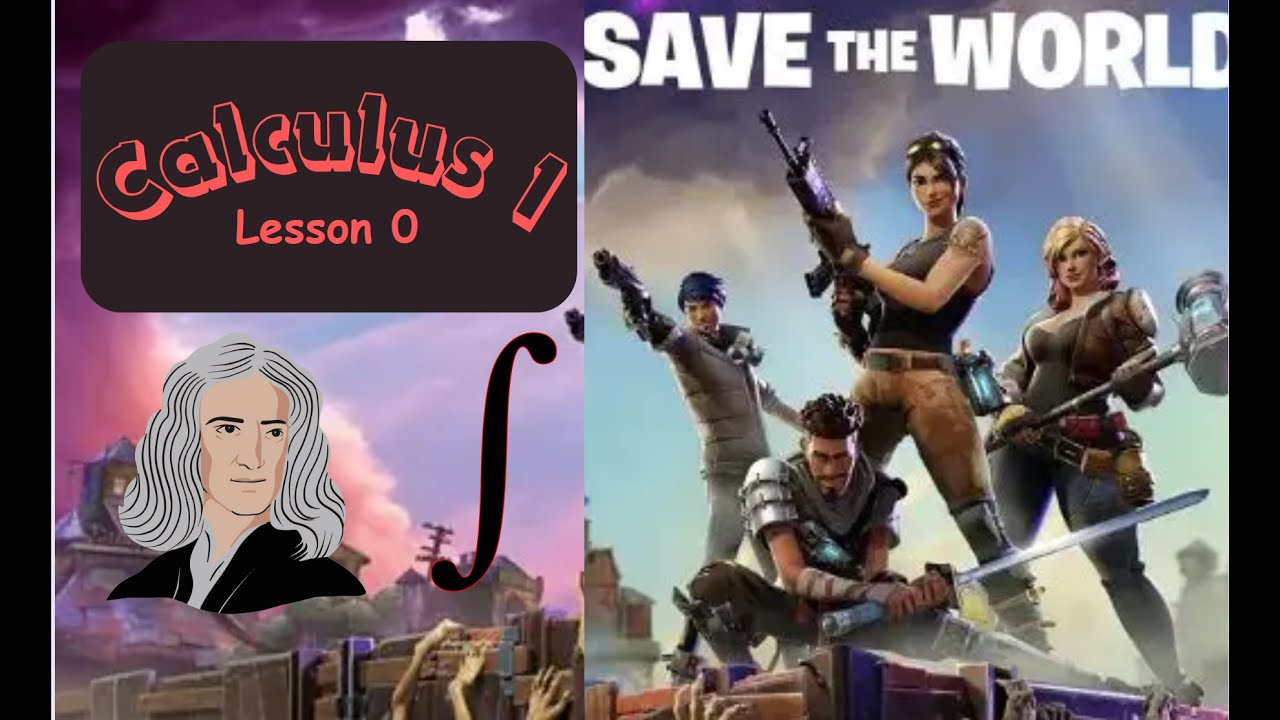 Teaching Calculus 1 while Playing Fortnite Save The World | Calculus 1 ...