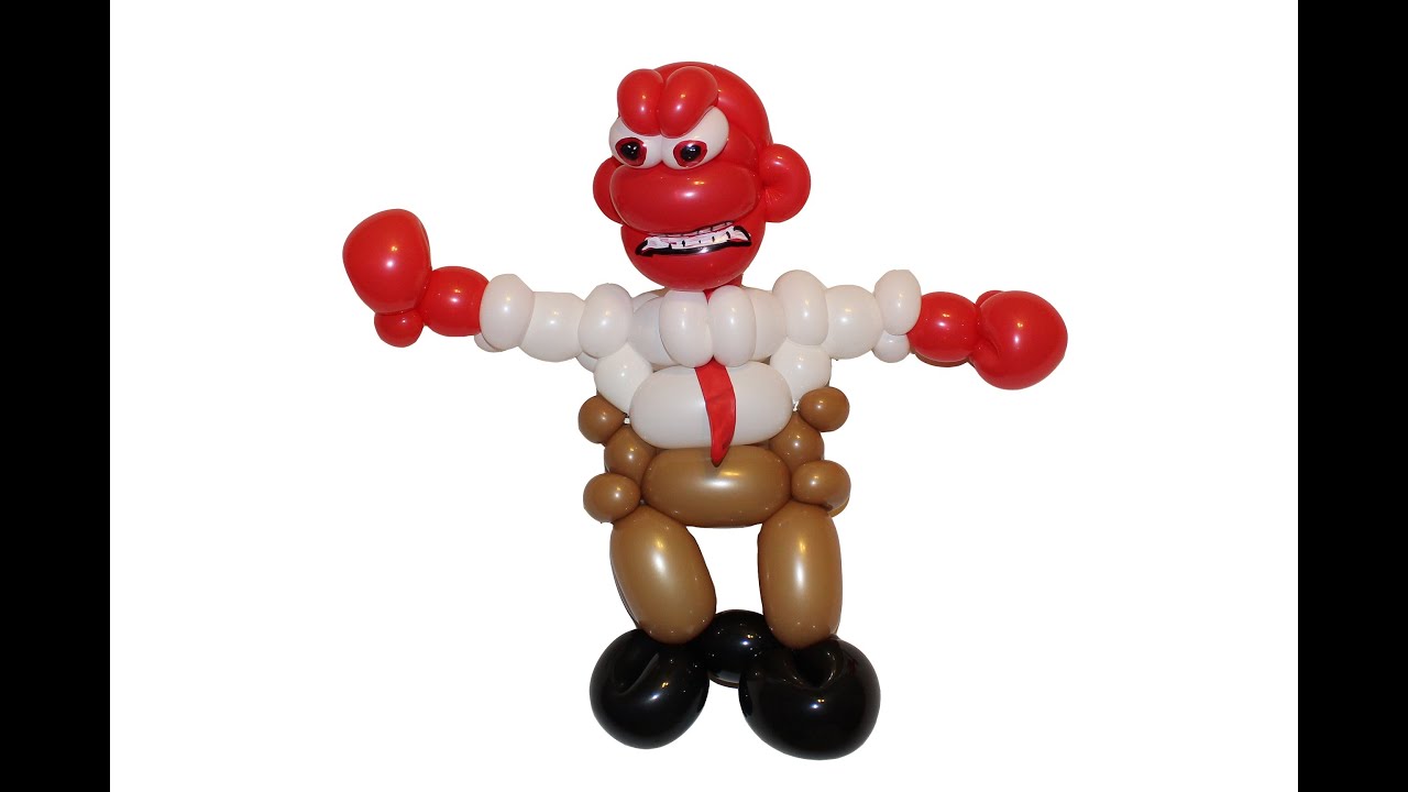 How to make a balloon "Anger" from "Inside "Out" - YouTube