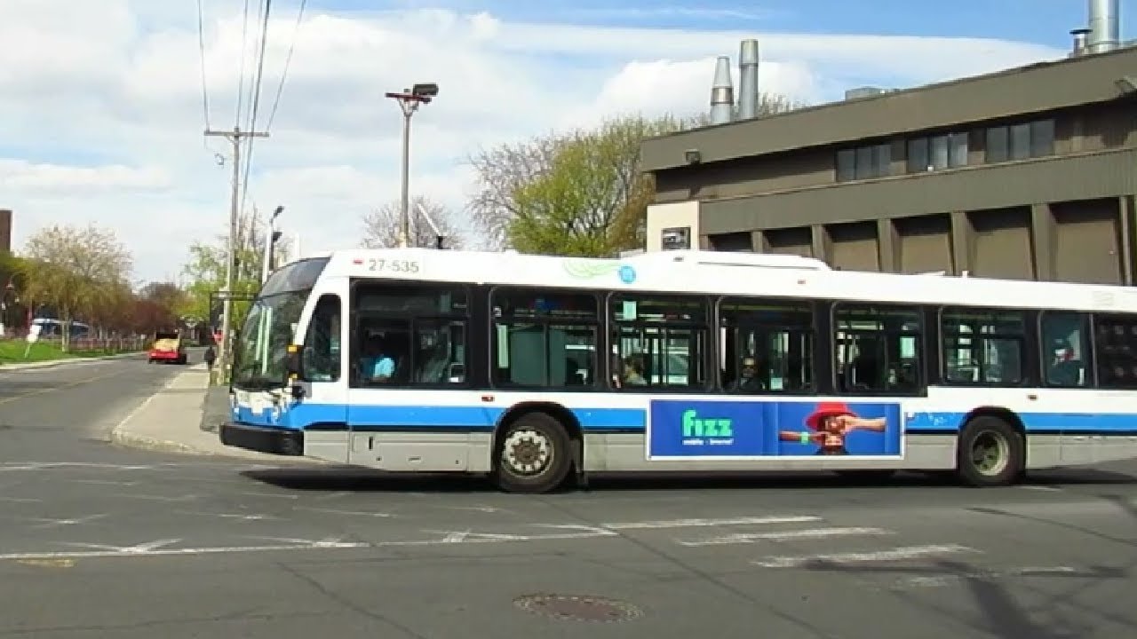 OLDER MONTREAL STM BUSES IN ACTION / MAY 10 -14, 2020 - YouTube
