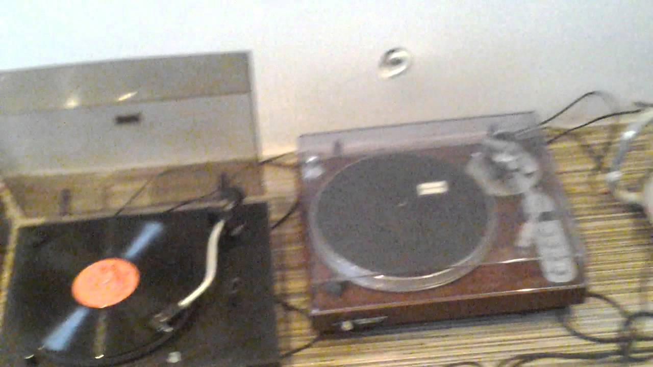 Altusy 140 Gramofon Fryderyk i wzmacniacz hollywood - YouTube